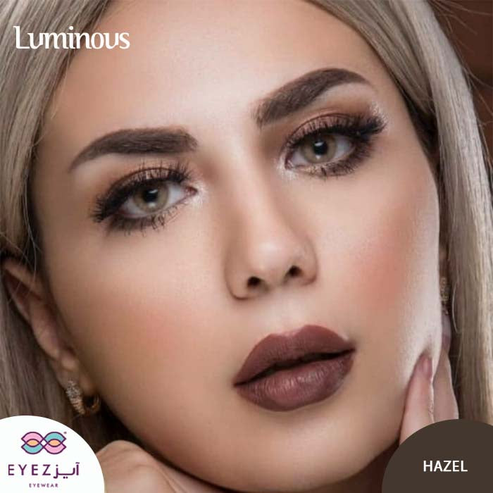 عدسات لومينوس هازل LUMINOUS HAZEL – EYEZ
